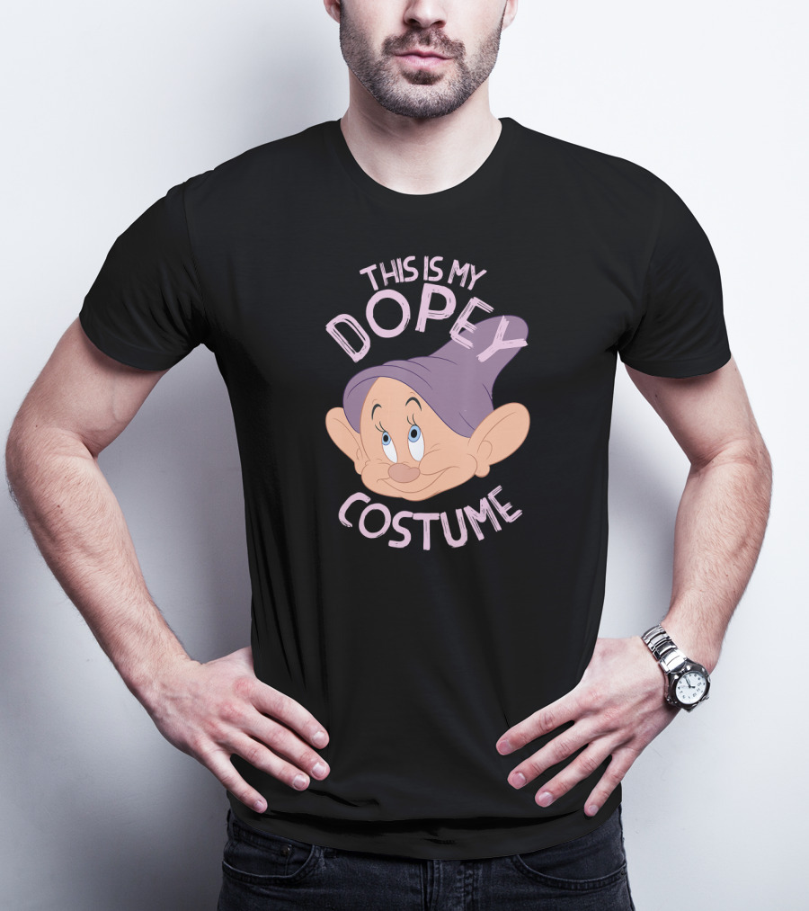 Snow White Disney This Is My Dopey Costume T-Shirt