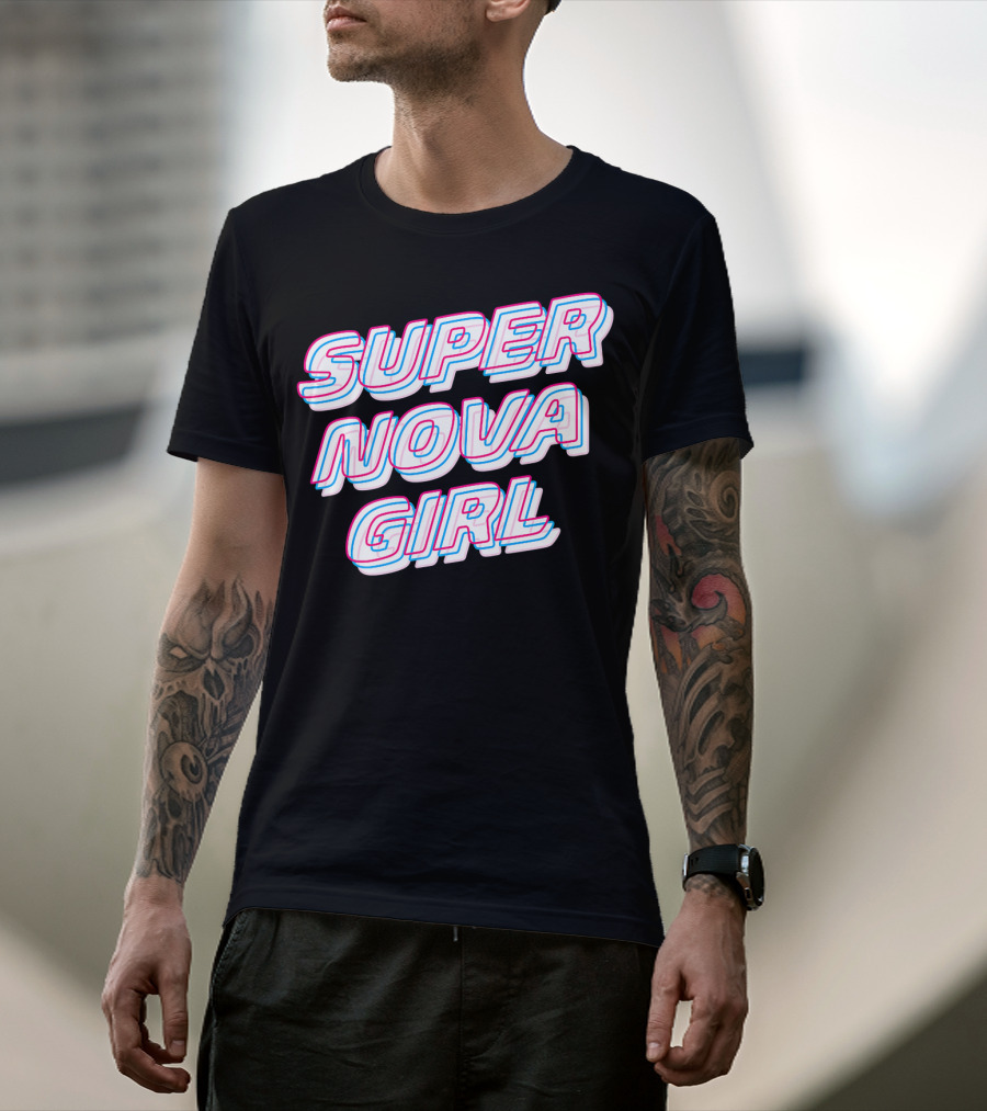 Disney Channel Zenon Supernova Girl Retro Aesthetic Typography T-Shirt