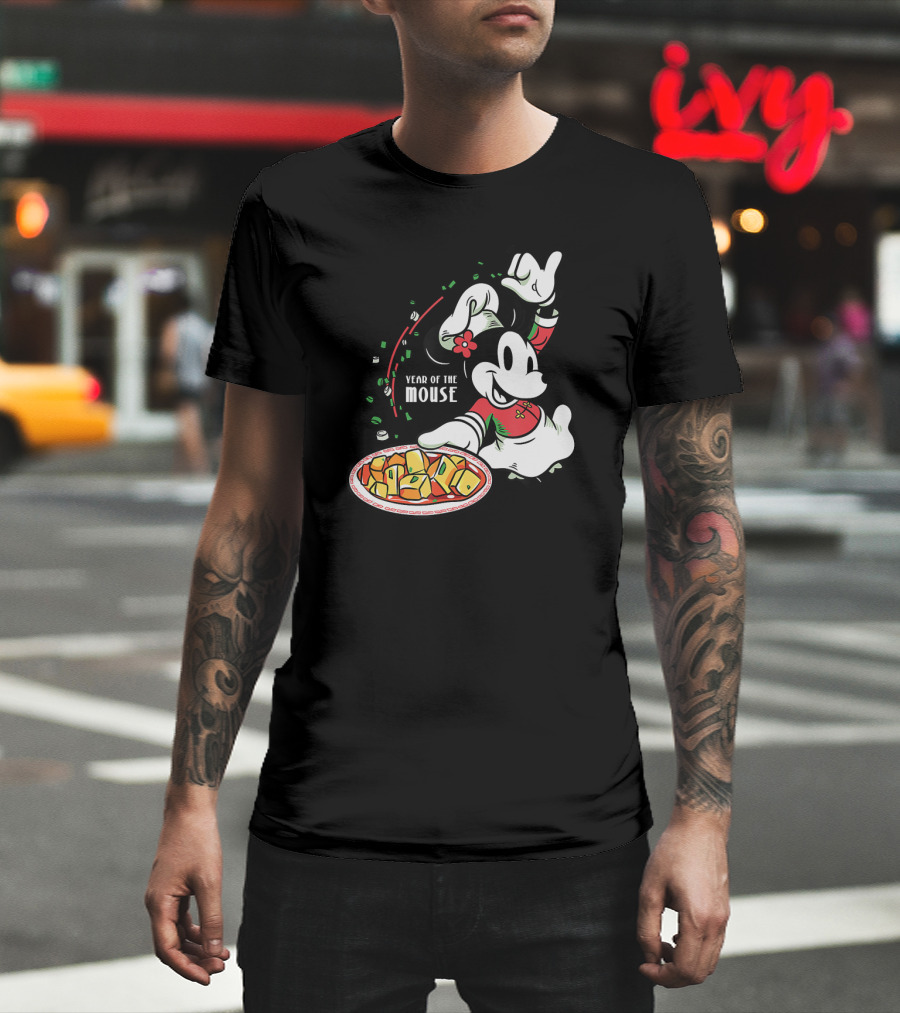 Minnie Mouse Chef Minnie Year Of The Mouse Chinese New Year Year Of The Mouse T-Shirt