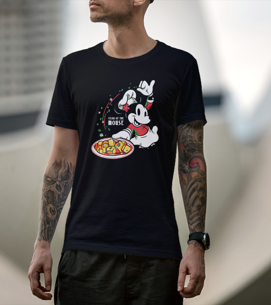 Minnie Mouse Chef Minnie Year Of The Mouse Chinese New Year Year Of The Mouse T-Shirt