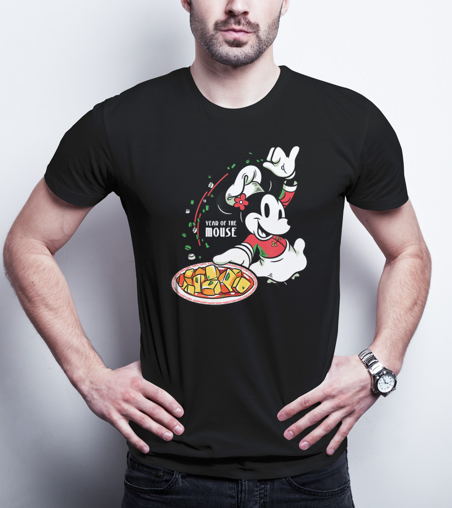 Minnie Mouse Chef Minnie Year Of The Mouse Chinese New Year Year Of The Mouse T-Shirt
