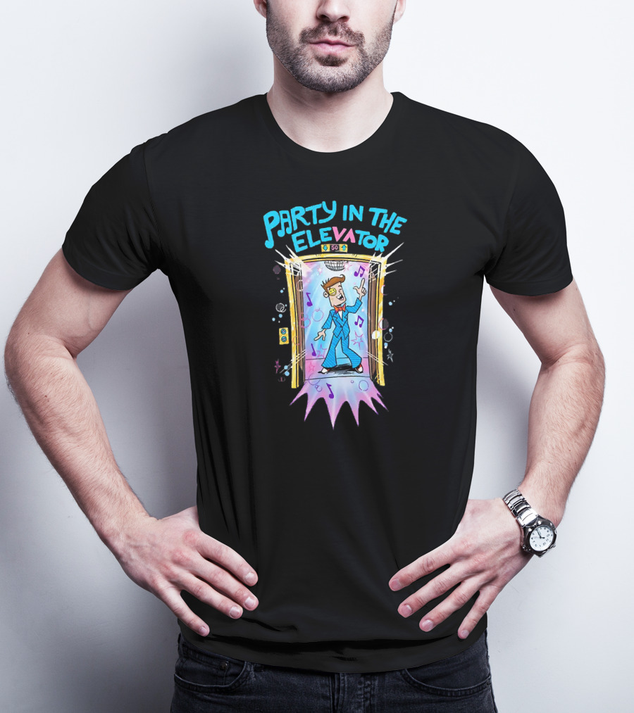 Party In The Elevator Disco Groove T-Shirt