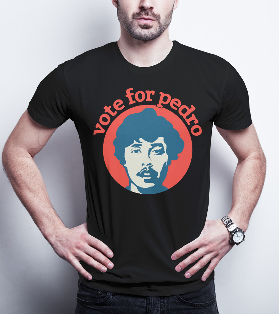 Vote For Pedro Classic Red And Blue T-Shirt