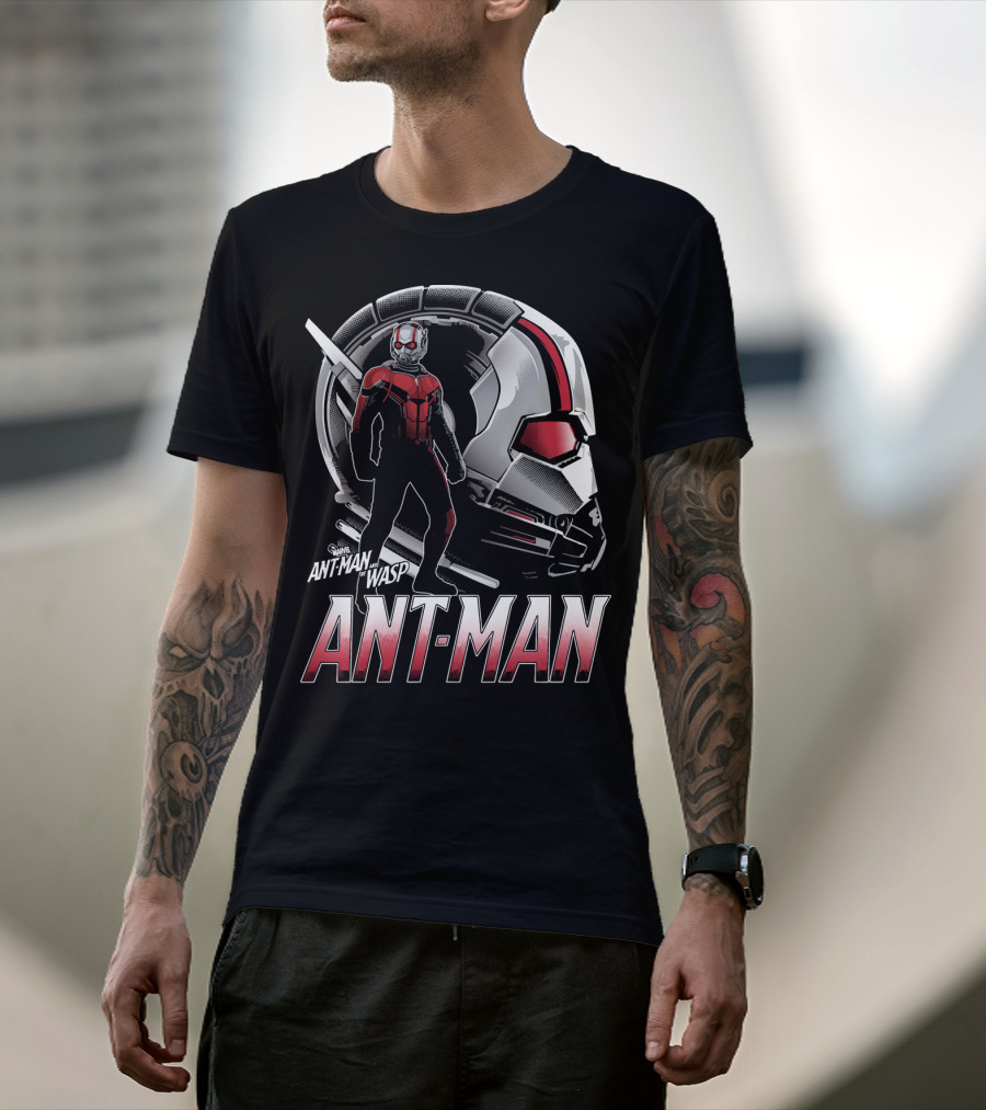 Marvel Ant-Man And The Wasp Helmet Profile T-Shirt