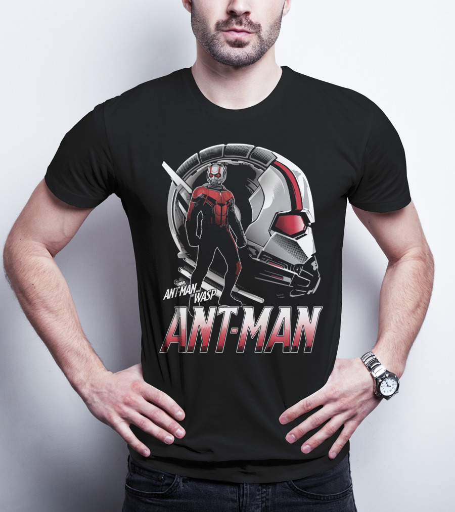 Marvel Ant-Man And The Wasp Helmet Profile T-Shirt