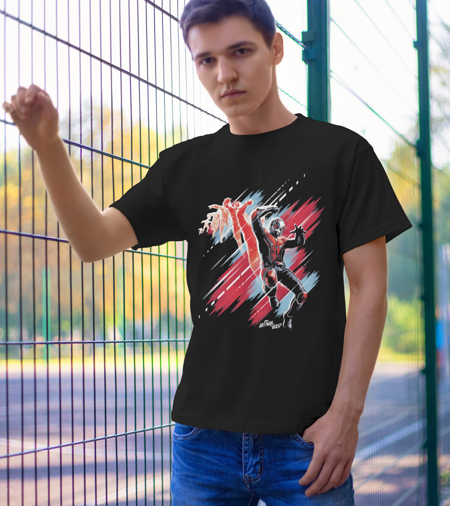 Marvel Ant Man And The Wasp Dynamic Leap T-Shirt