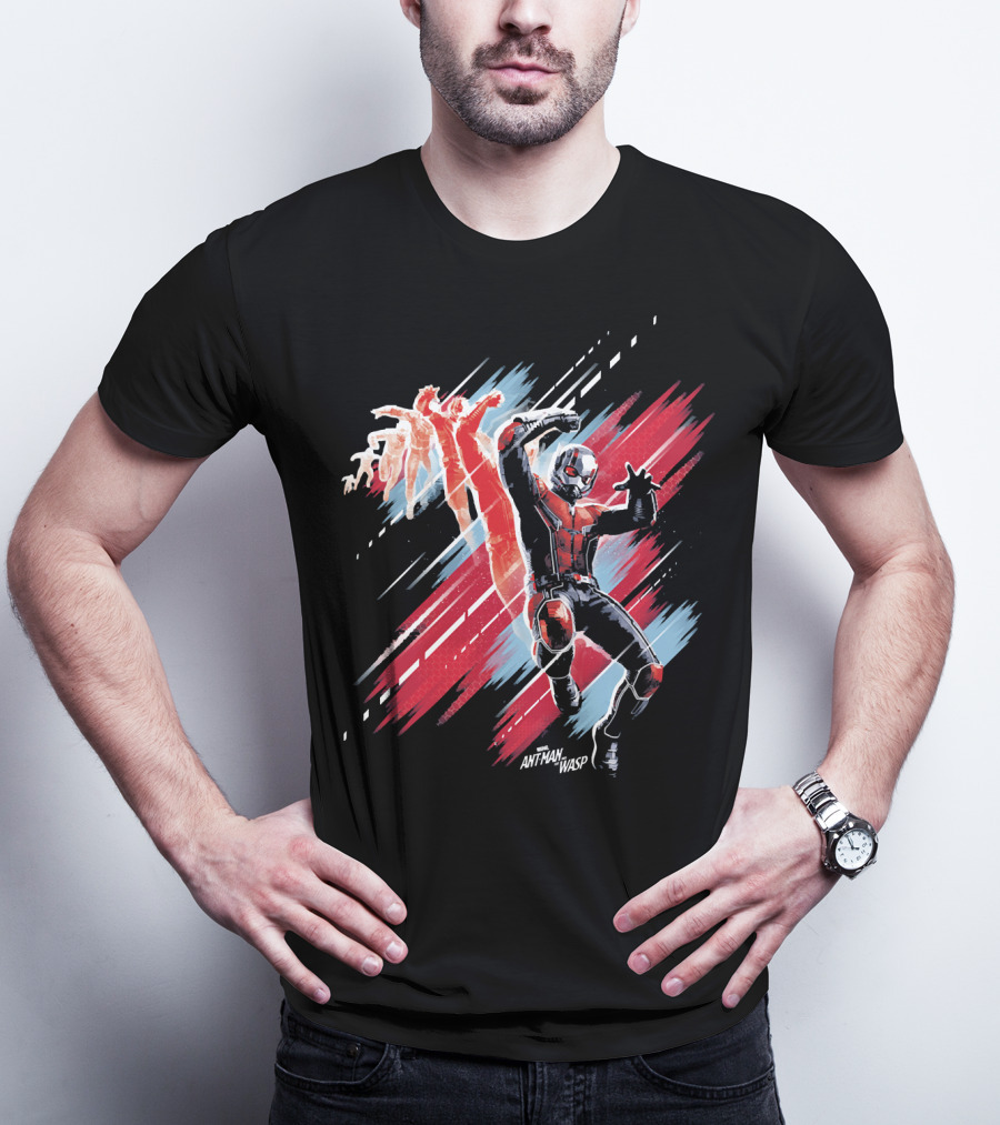 Marvel Ant Man And The Wasp Dynamic Leap T-Shirt