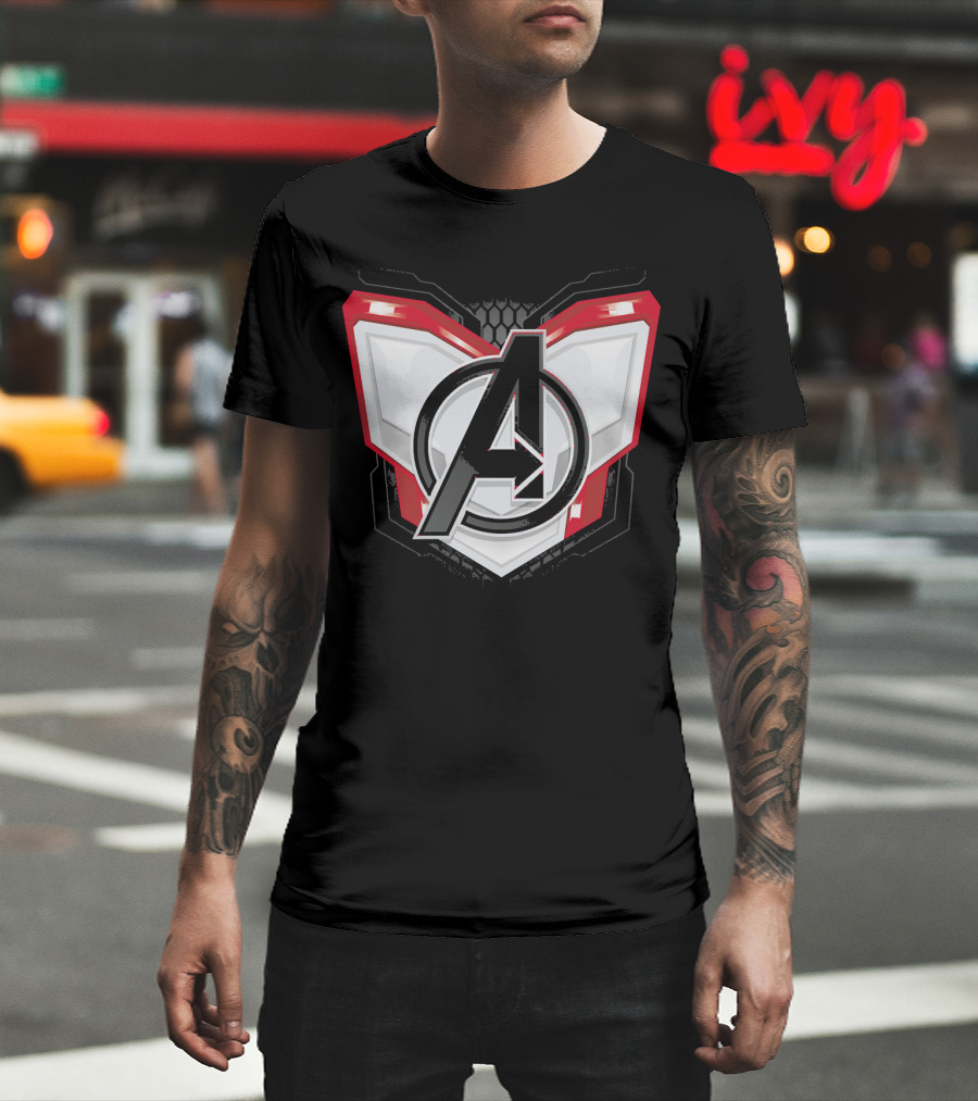 Avengers Logo Quantum Suit T-Shirt