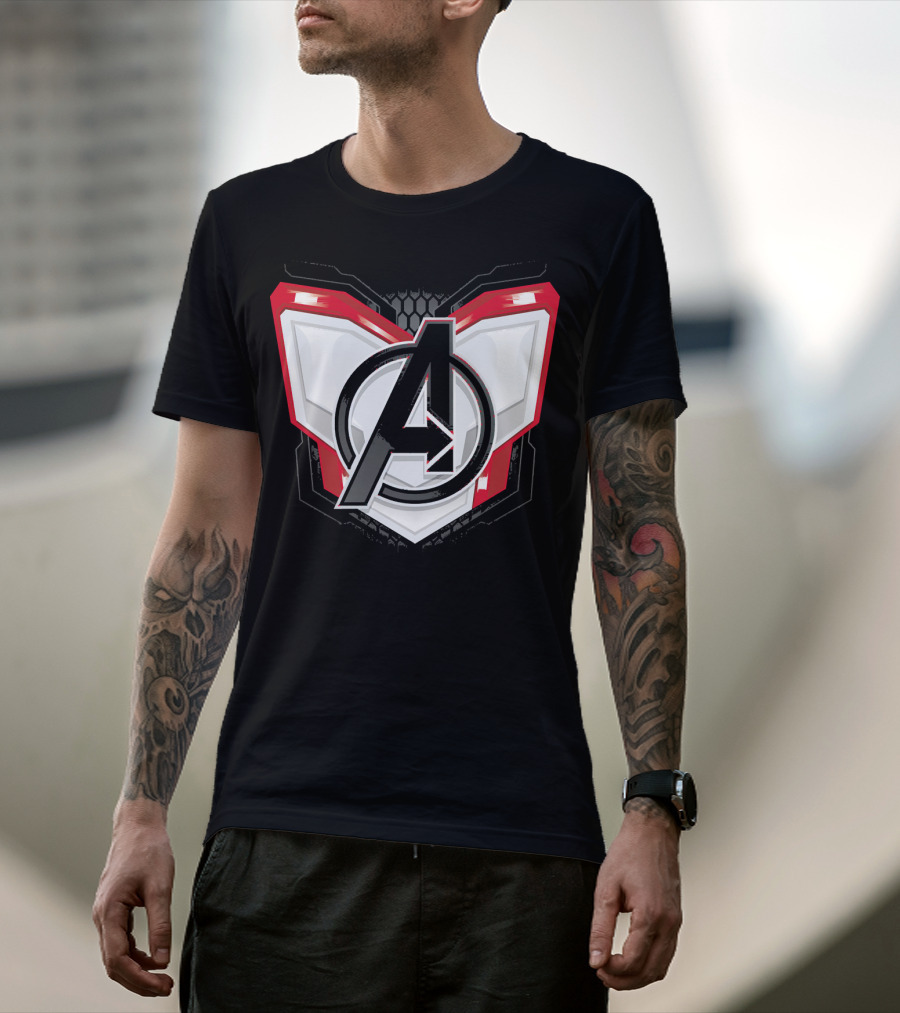 Avengers Logo Quantum Suit T-Shirt