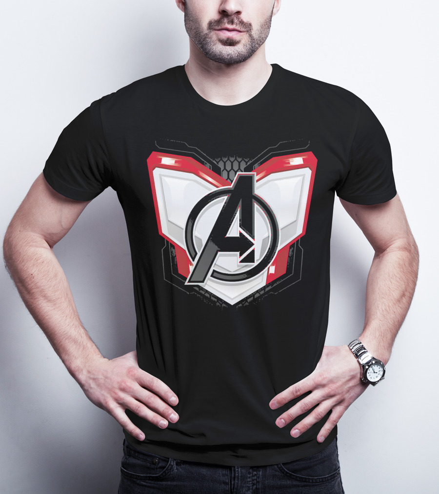 Avengers Logo Quantum Suit T-Shirt