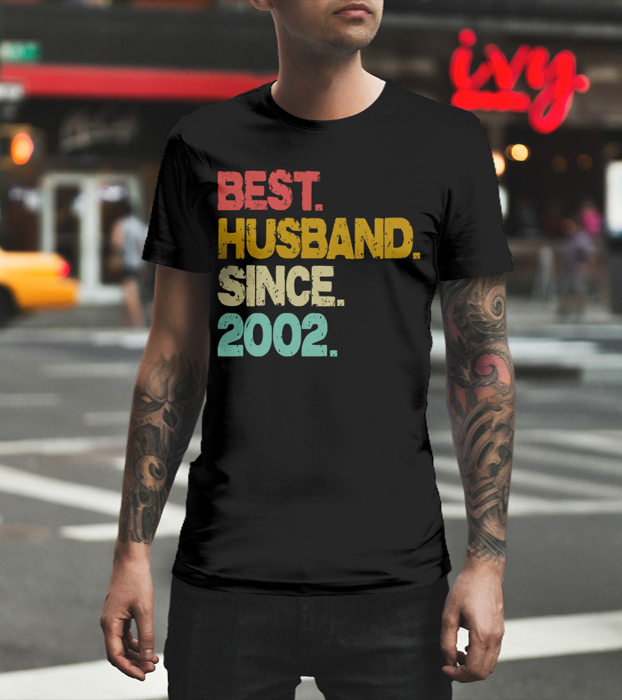 Best Husband Since 2002 T-Shirt
