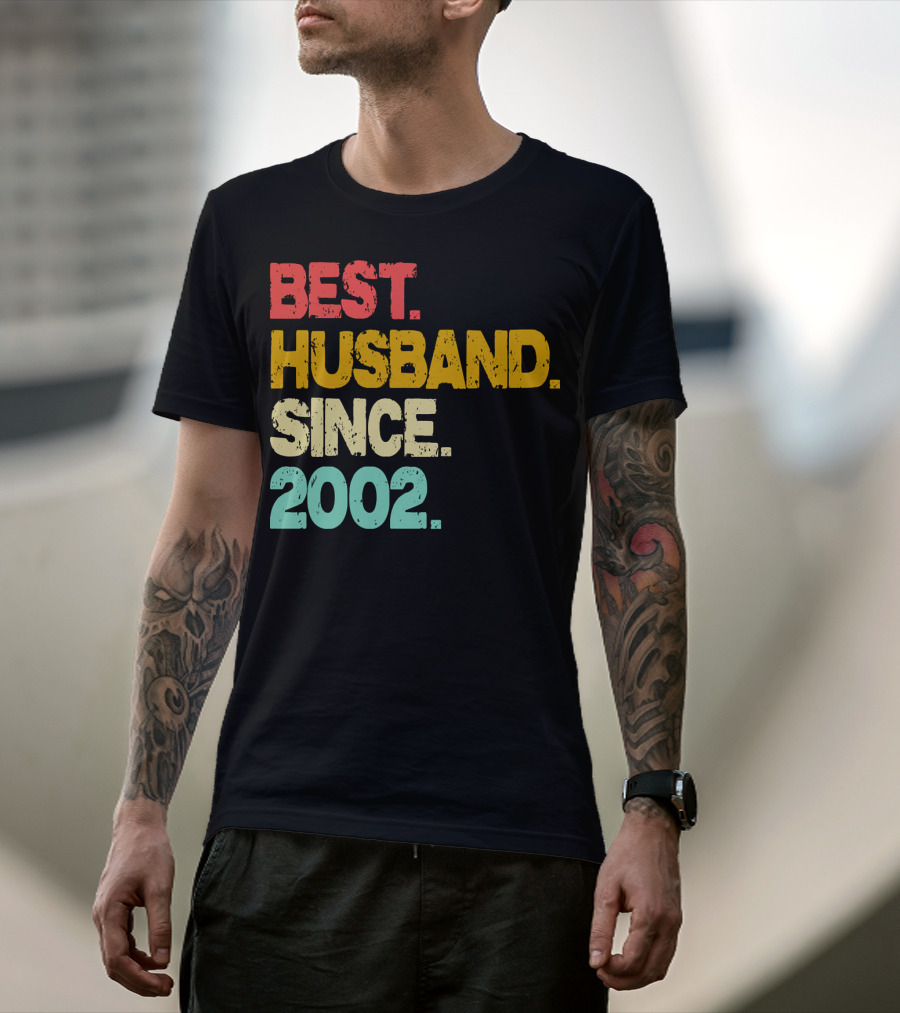 Best Husband Since 2002 T-Shirt