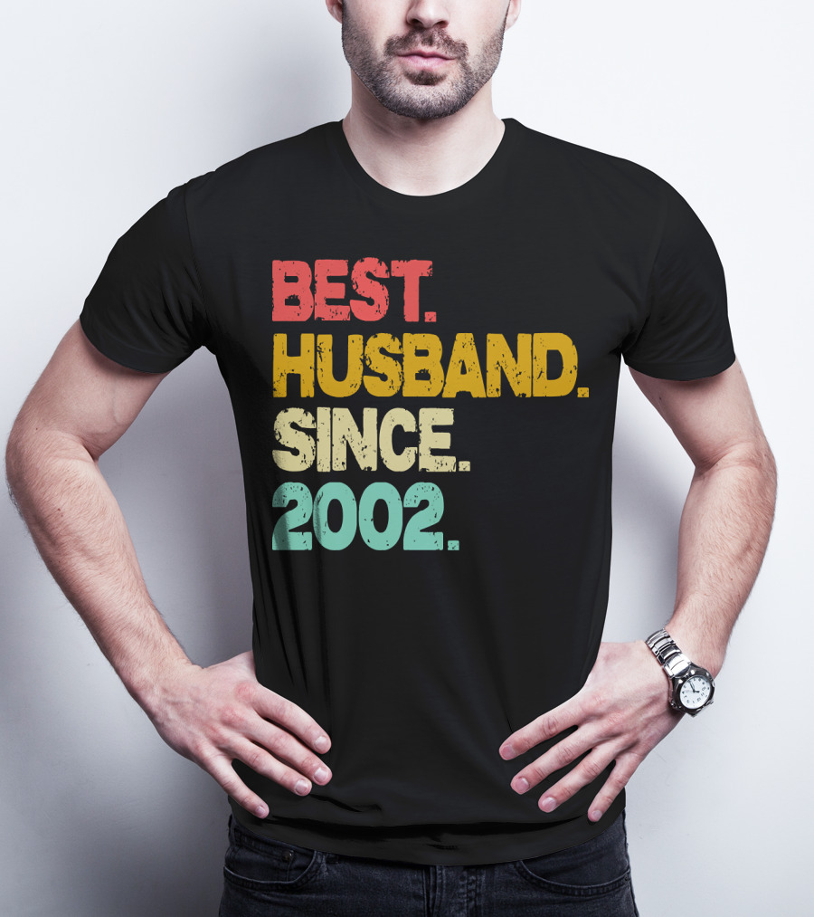 Best Husband Since 2002 T-Shirt
