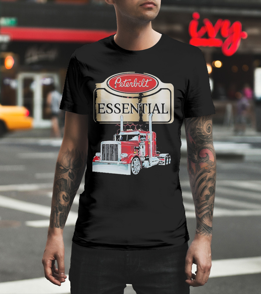 Peterbilt Essential Red Truck T-Shirt