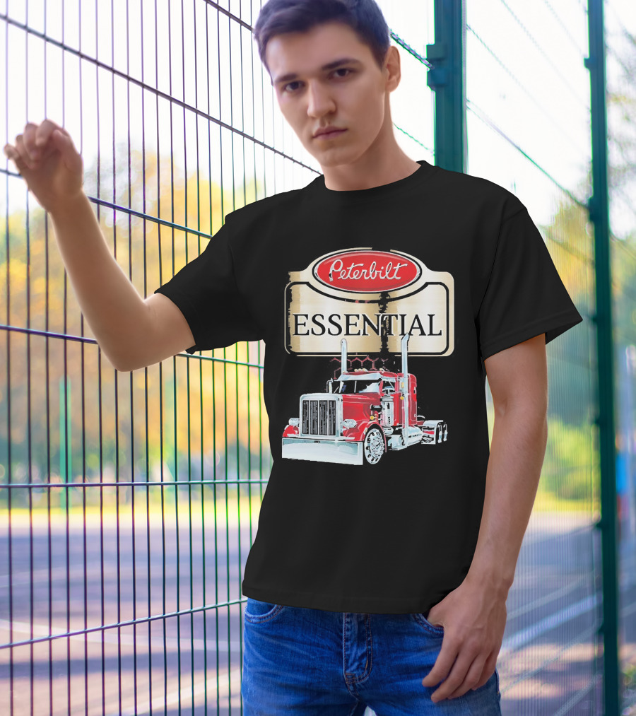 Peterbilt Essential Red Truck T-Shirt