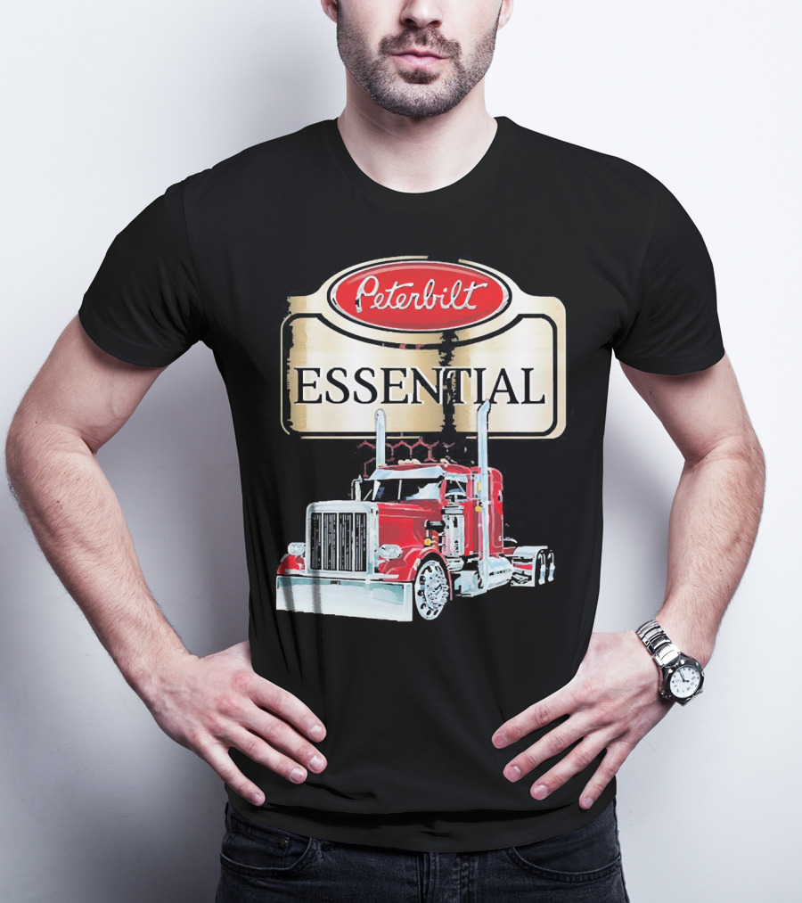 Peterbilt Essential Red Truck T-Shirt