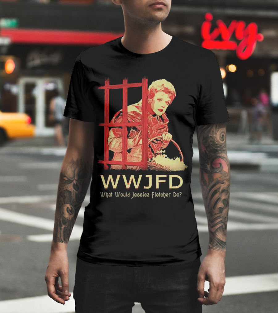 WWJFD What Would Jessica Fletcher Do T-Shirt