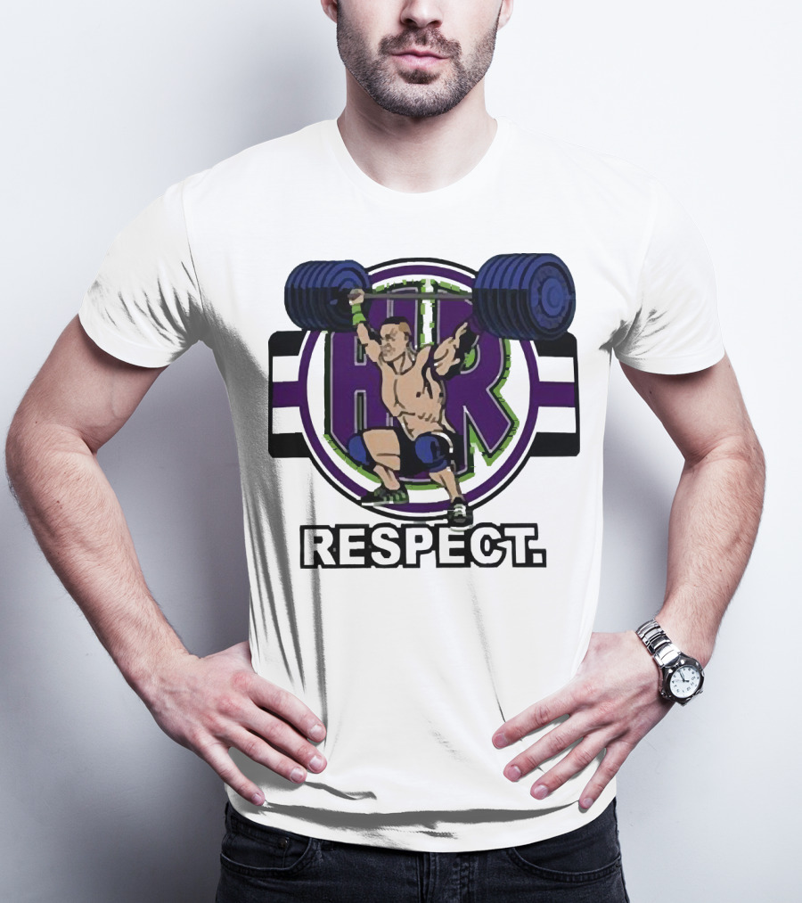 John Cena Cenation HR Respect Weightlifting Champion T-Shirt