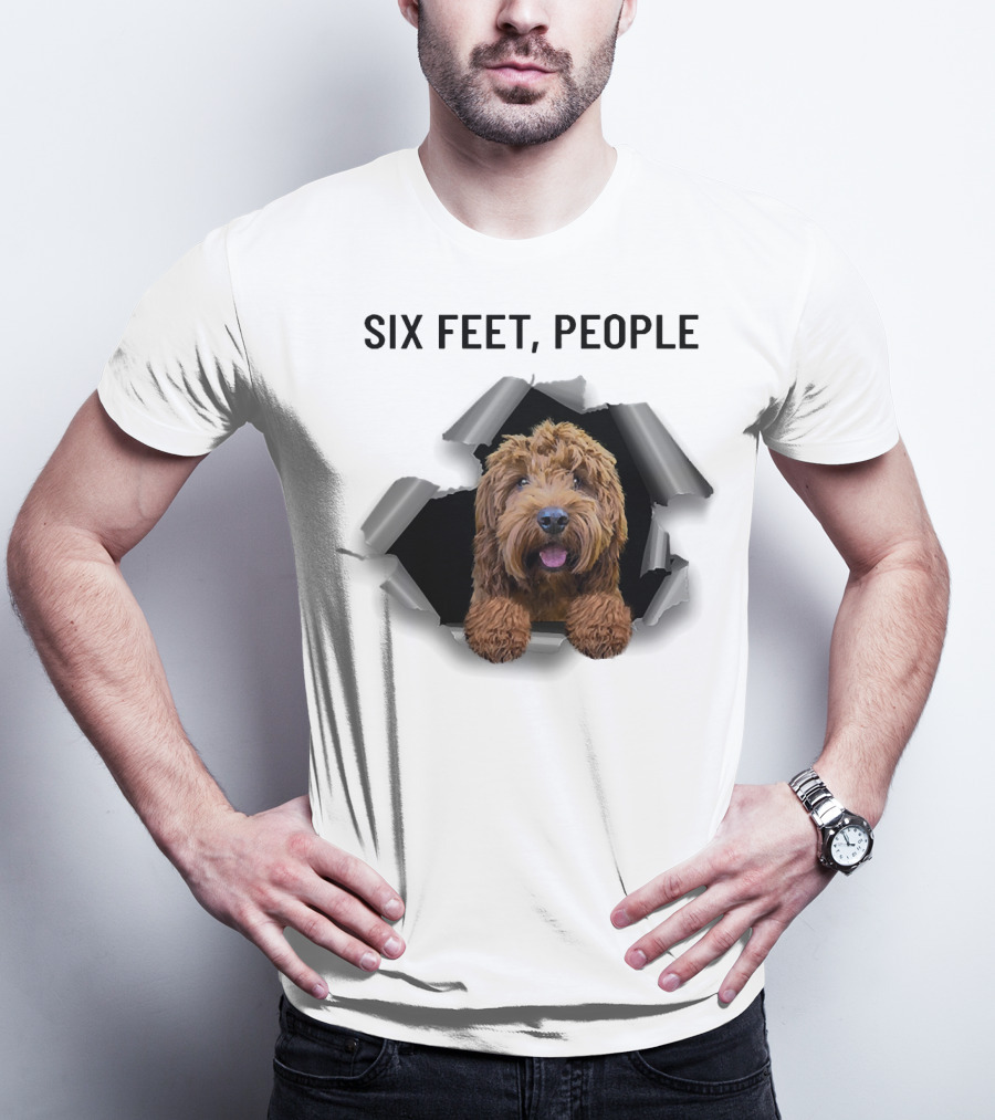Six Feet People Cockapoo Torn Ripper T-Shirt