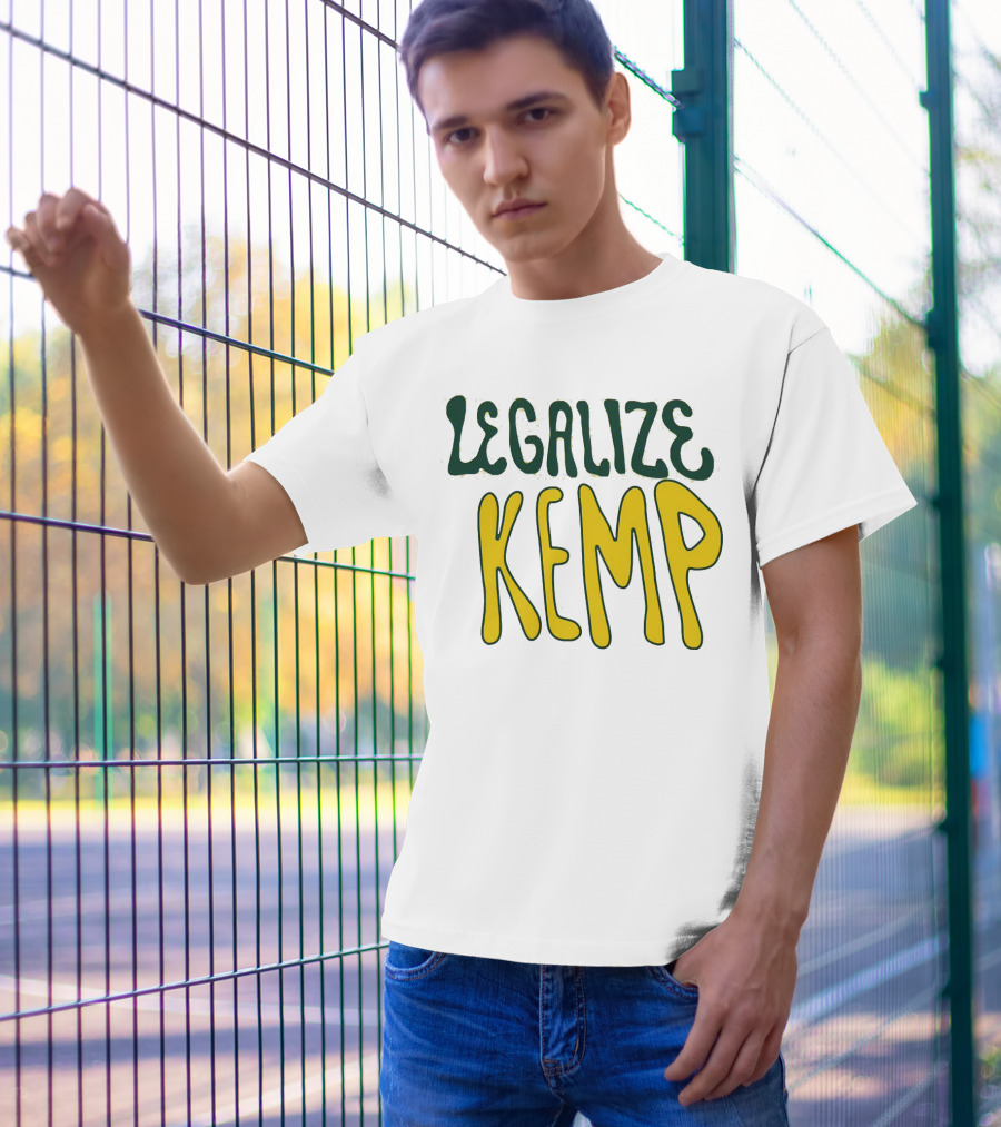 Legalize Kemp NBA Basketball Inspired T-Shirt