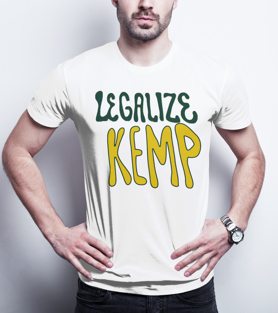 Legalize Kemp NBA Basketball Inspired T-Shirt
