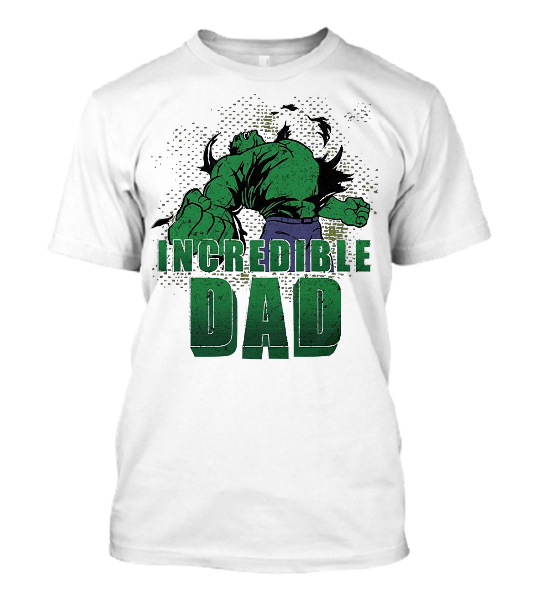 Marvel Hulk Father's Day Incredible Dad Hero T-Shirt