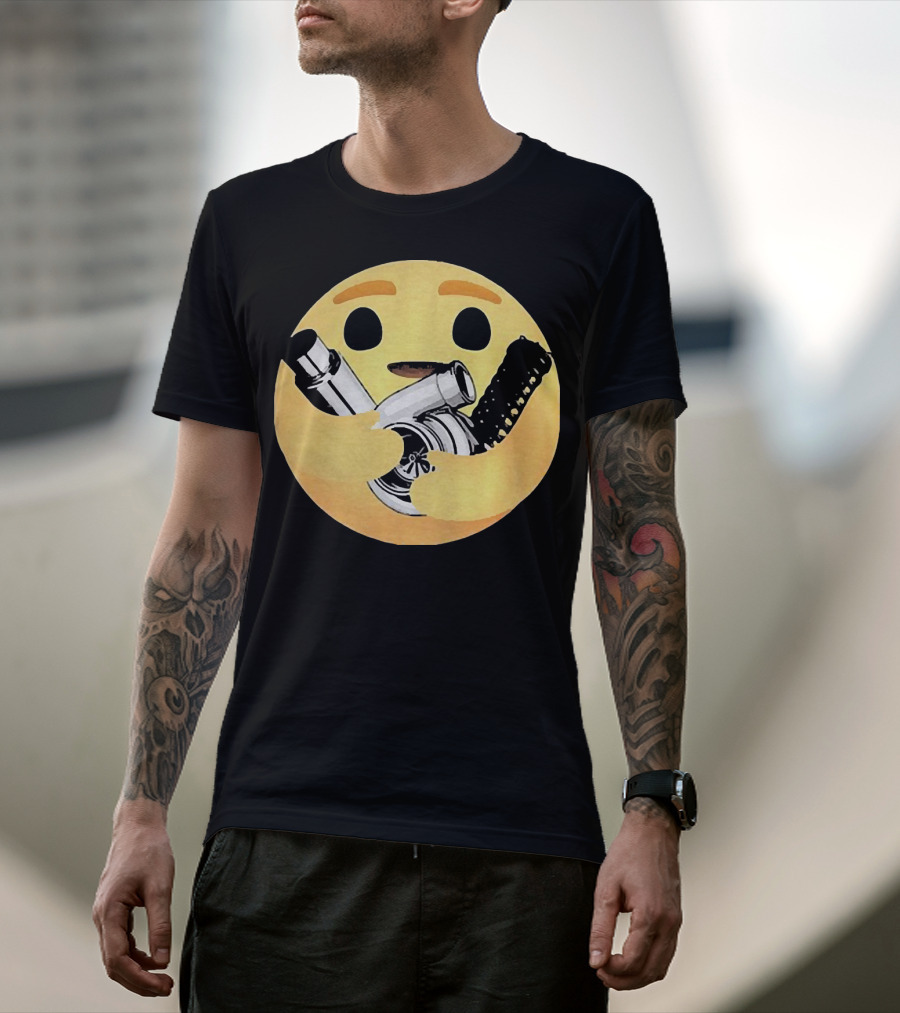Hugging Emoji Turbocharger Car Enthusiast T-Shirt