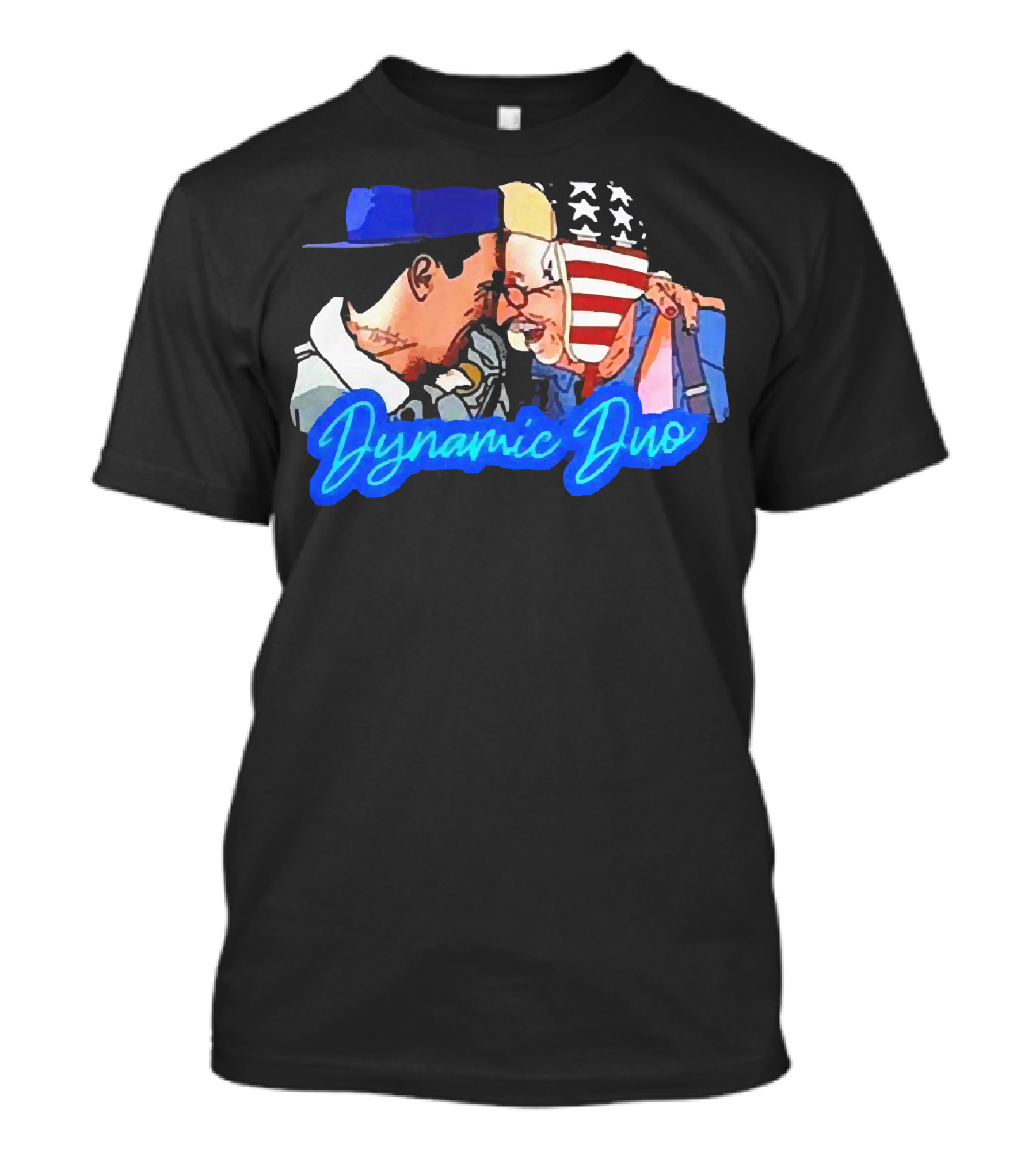 Dynamic Duo Justin Spencer Roy Small Recycled Percussion T-Shirt