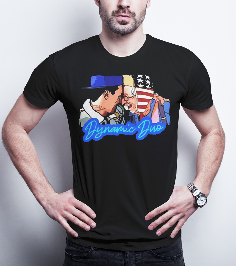 Dynamic Duo Justin Spencer Roy Small Recycled Percussion T-Shirt