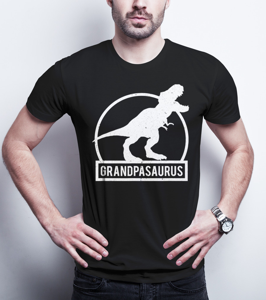 Grandpasaurus Dinosaur Grandpa T-Shirt
