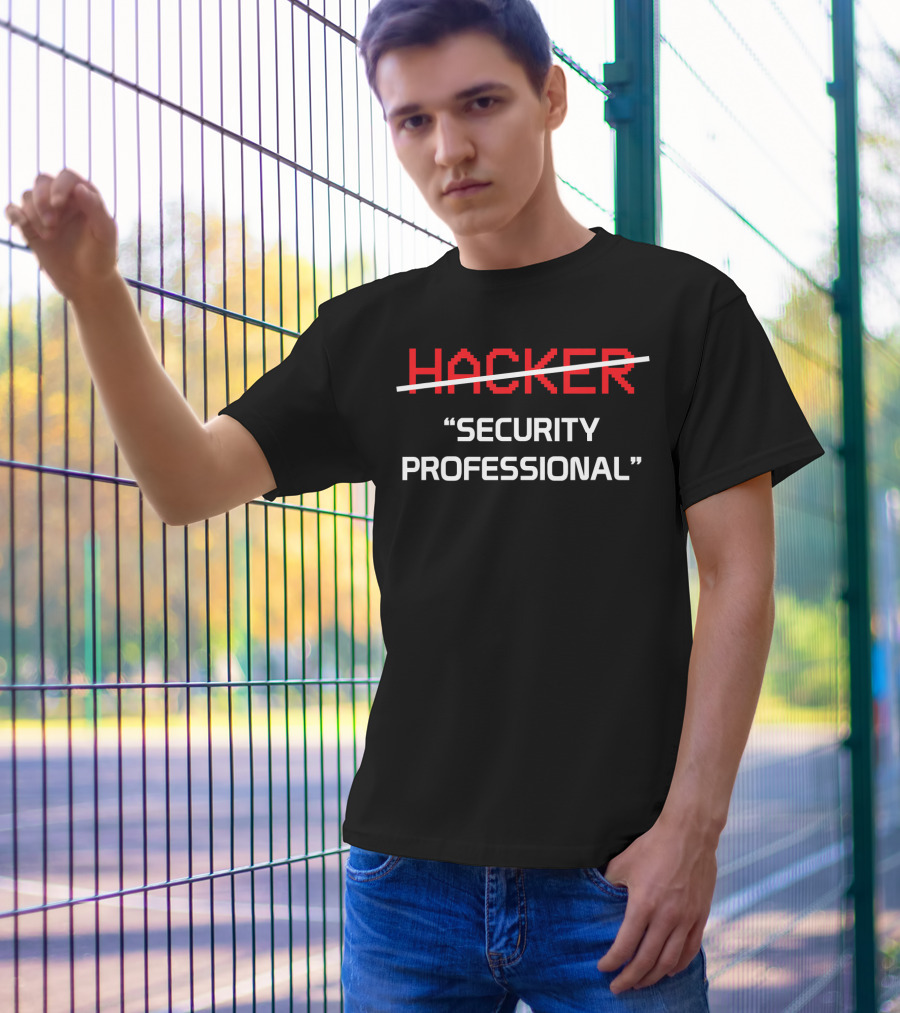 Hacker Security Professional Funny Programmer T-Shirt