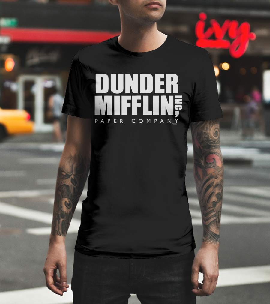 The Office Dunder Mifflin Inc Paper Company Official Comfortable T-Shirt