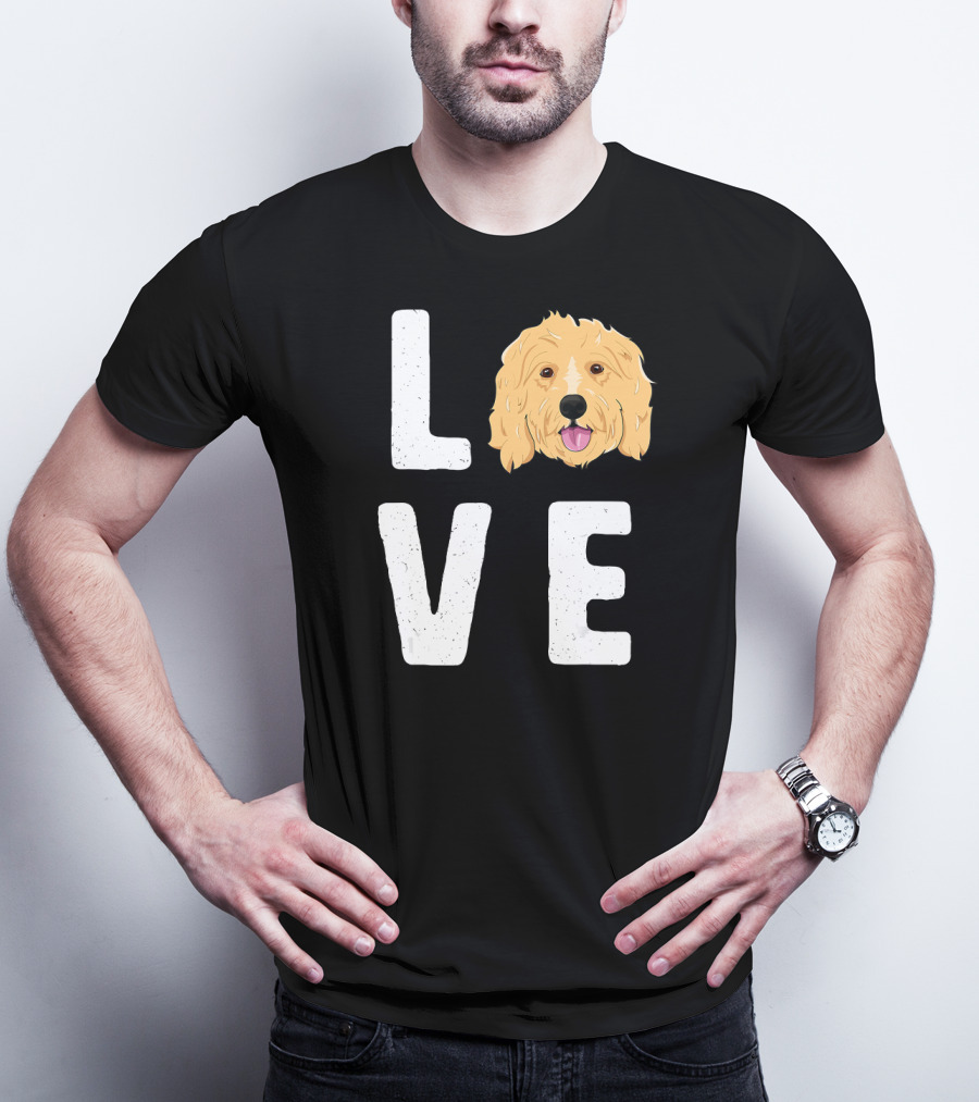 Love Goldendoodles Dog Puppy Doodle T-Shirt