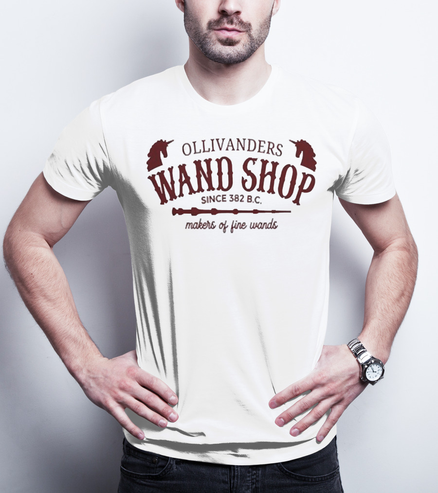 Ollivanders Wand Shop Since 382 B.C. Makers Of Fine Wands T-Shirt