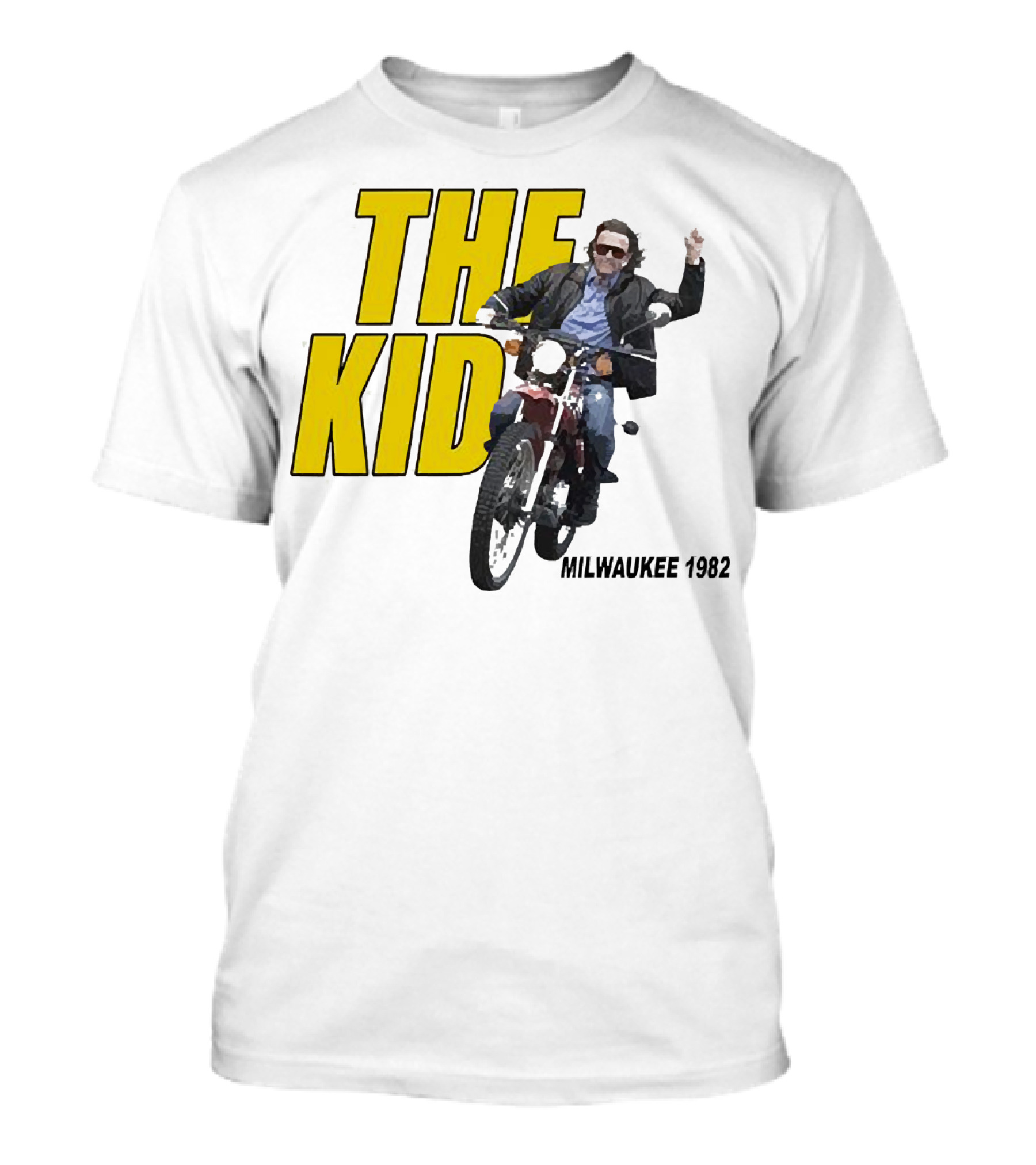 The Kid Milwaukee 1982 Motorcycle Rider T-Shirt