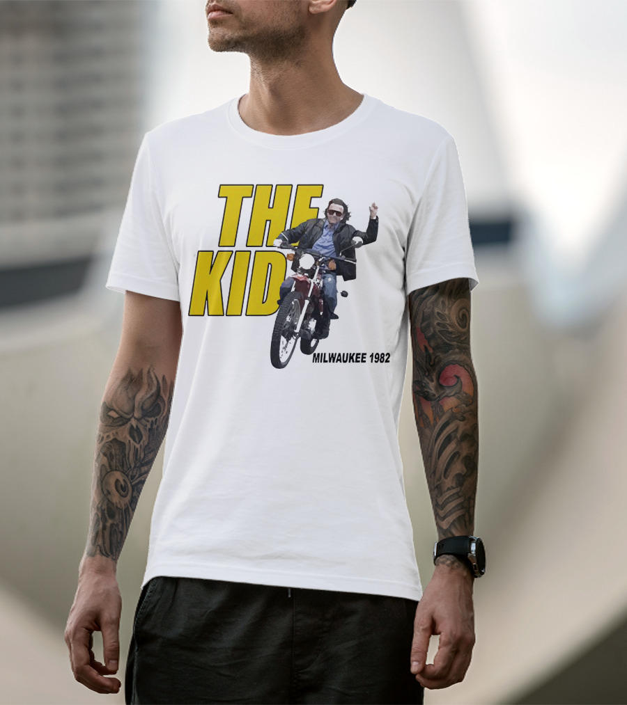 The Kid Milwaukee 1982 Motorcycle Rider T-Shirt