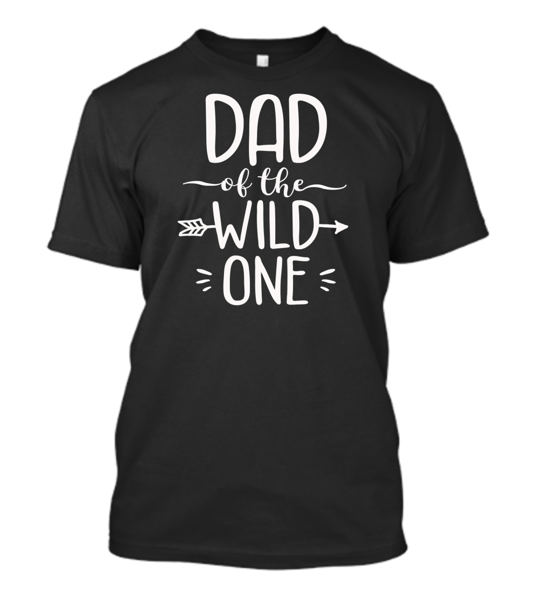 Dad Of The Wild One Arrow Design For 1st Birthday Safari T-Shirt