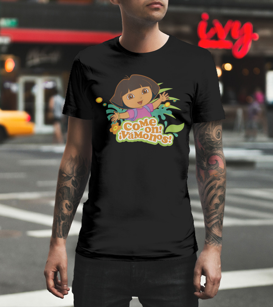Nickelodeon Dora The Explorer Come On Vamonos Adventure T-Shirt
