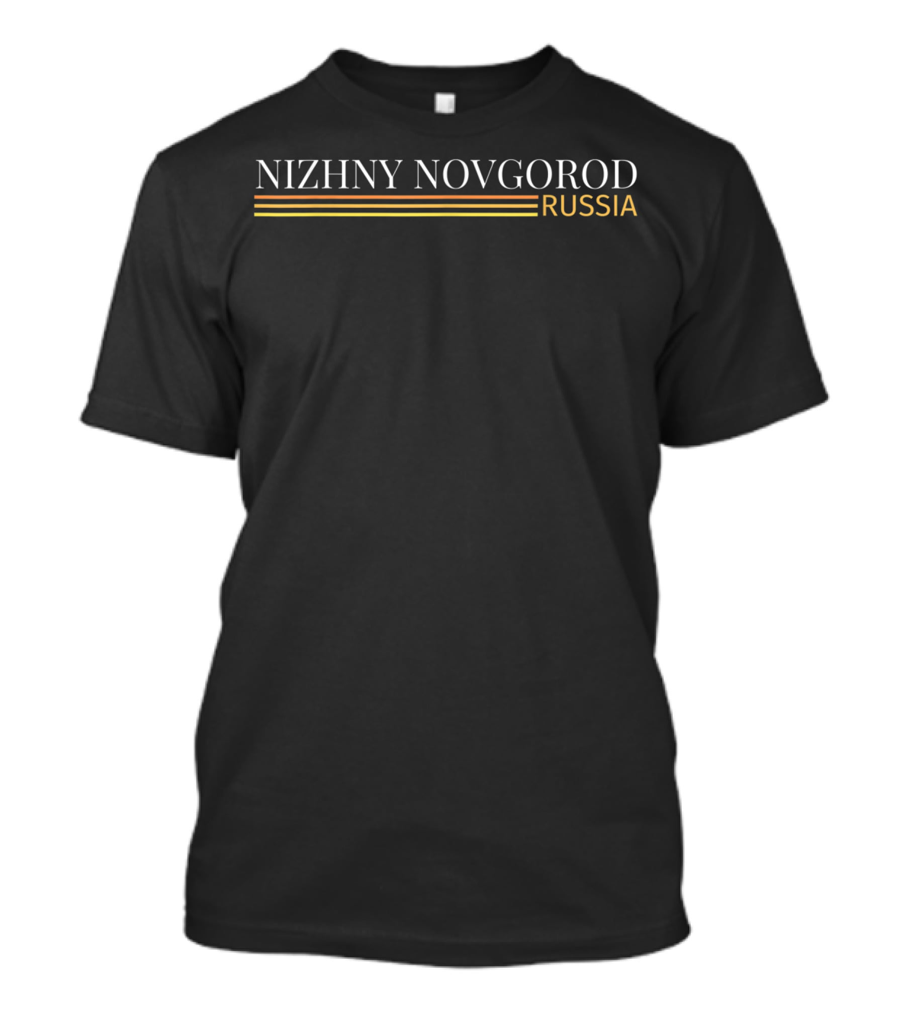 Nizhny Novgorod Russia Bold Lines T-Shirt