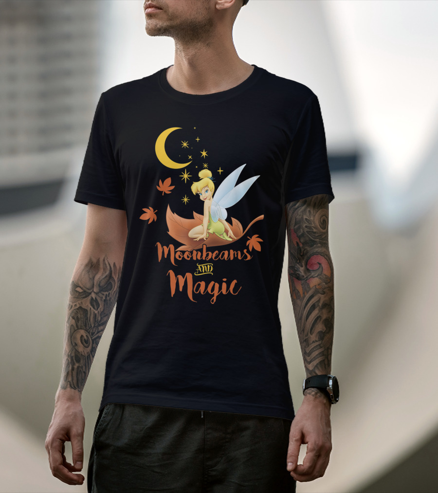 Disney Peter Pan Tinkerbell Moonbeams And Magic T-Shirt