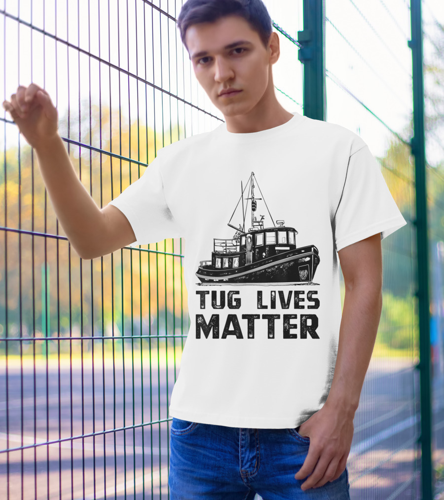Tugboat Tug Lives Matter Boat T-Shirt