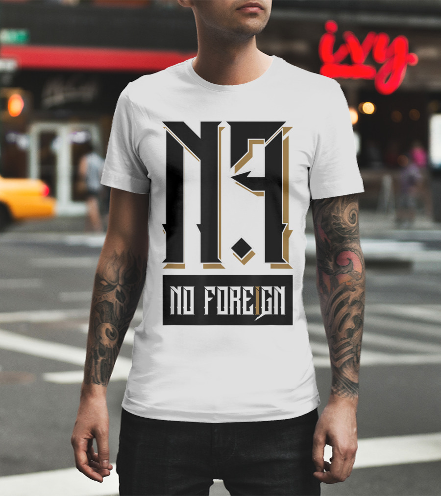 No Foreign Men And Women Indoor Outdoor Wear M9 T-Shirt