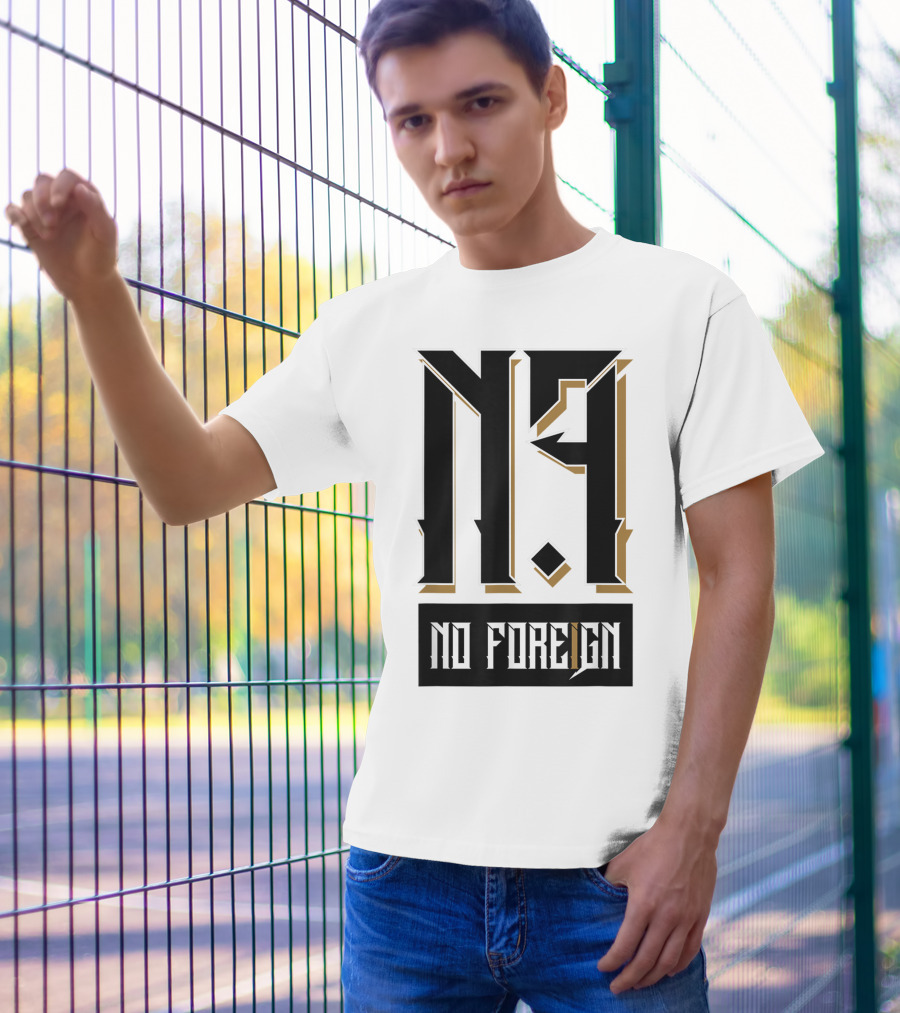 No Foreign Men And Women Indoor Outdoor Wear M9 T-Shirt