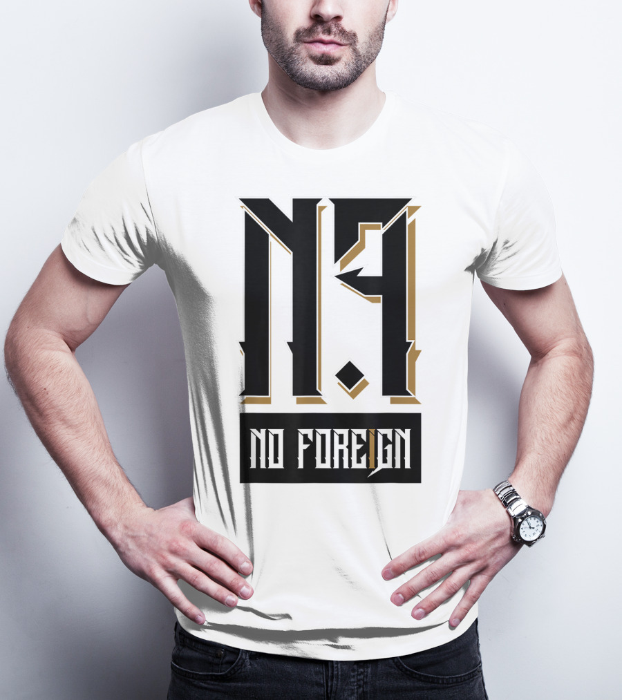 No Foreign Men And Women Indoor Outdoor Wear M9 T-Shirt