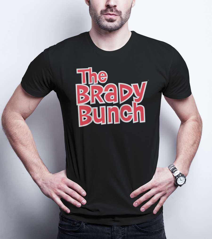The Brady Bunch Classic Logo Retro TV Series T-Shirt