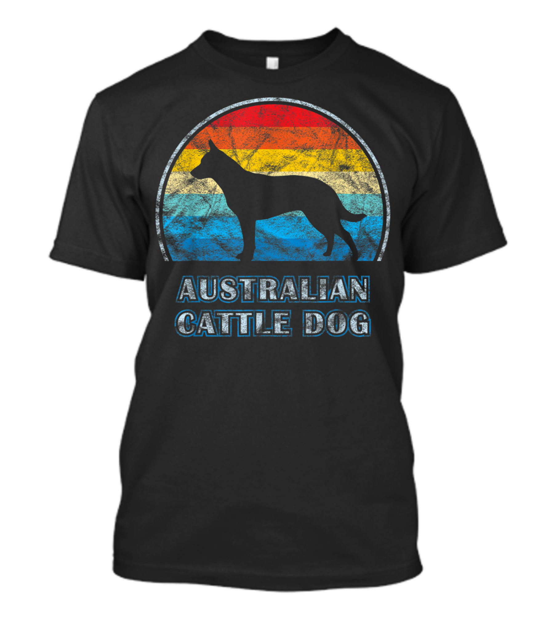 Australian Cattle Dog Retro Vintage T-Shirt