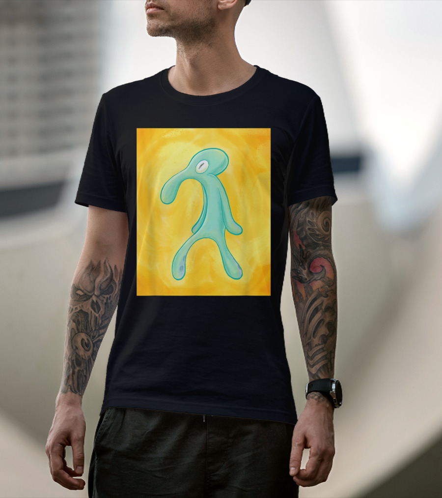 Bold And Brash Squidward Jellyfish Fields Aesthetic T-Shirt