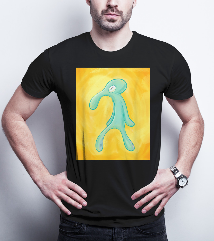 Bold And Brash Squidward Jellyfish Fields Aesthetic T-Shirt