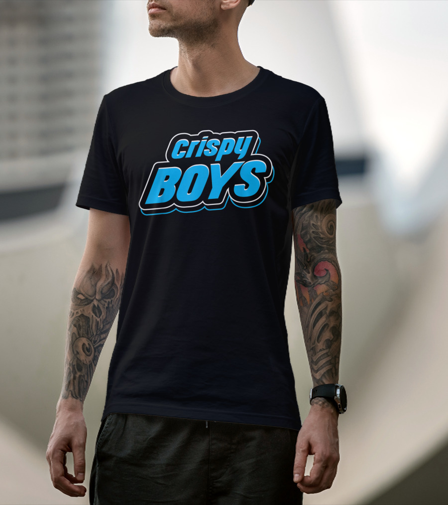 Crispy Boys Middle Class Funny Drinking T-Shirt