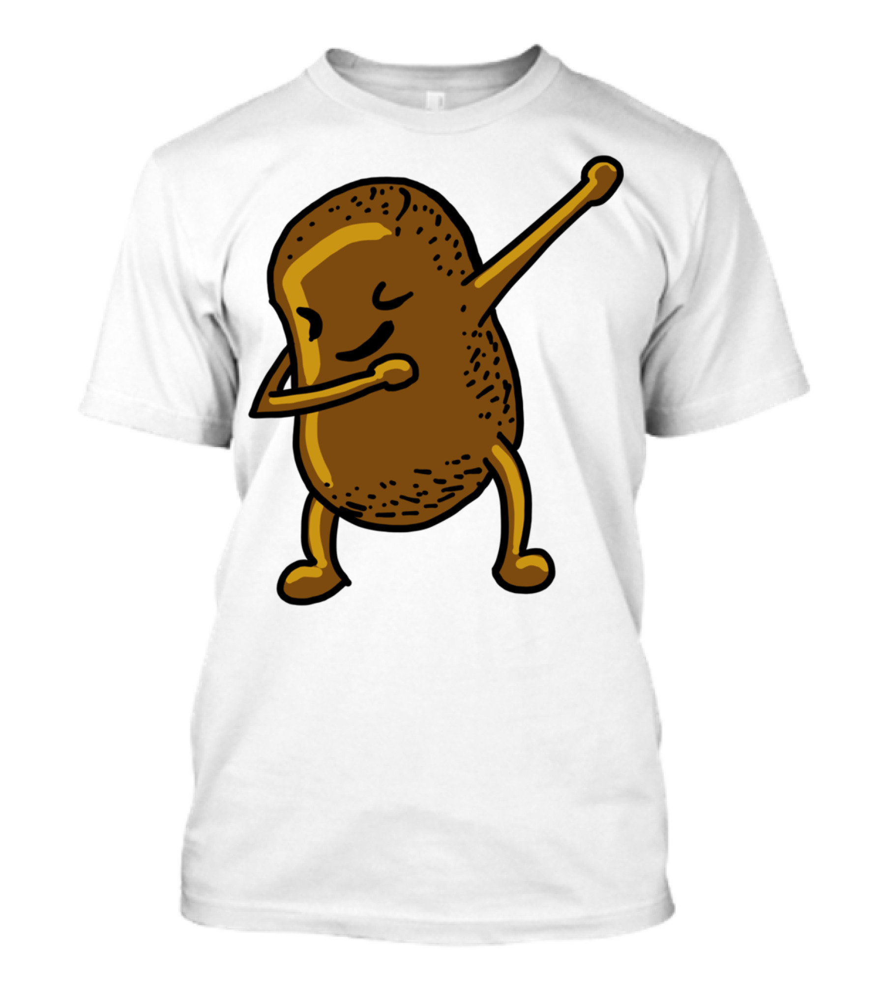 Dabbing Potato Funny Dab Dance Root Vegetable T-Shirt